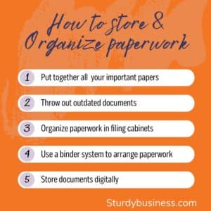 7 Safe Ways To Store And Organize Paperwork And Documents